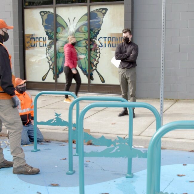 New Bike Racks | Vancouver's Downtown Association